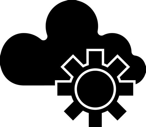 Flat Style Cloud Computing Icon Vector Art At Vecteezy