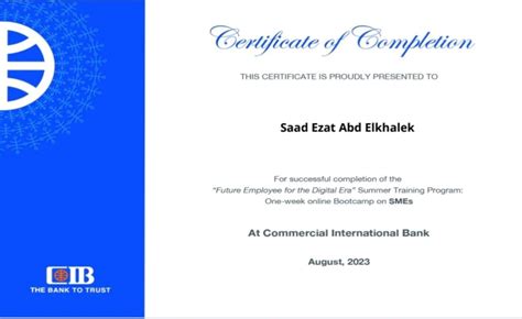 Saad Ezat On Linkedin Cibsummerinternship2023 32 Comments