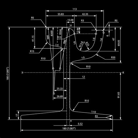 59r2 Grooved Rail Embedded Tram Track Solution Glory Track