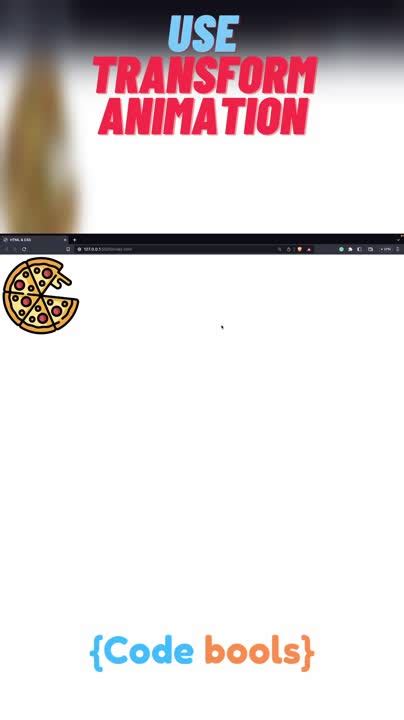 Manpreet Singh On Linkedin Csstricks Webdevelopment Pizzalove Transformanimation Codingtips