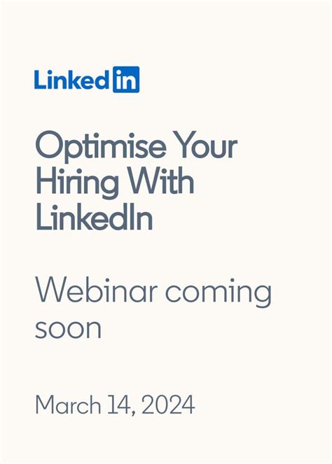 Lauren Duncan On Linkedin Optimise Your Hiring With Linkedin