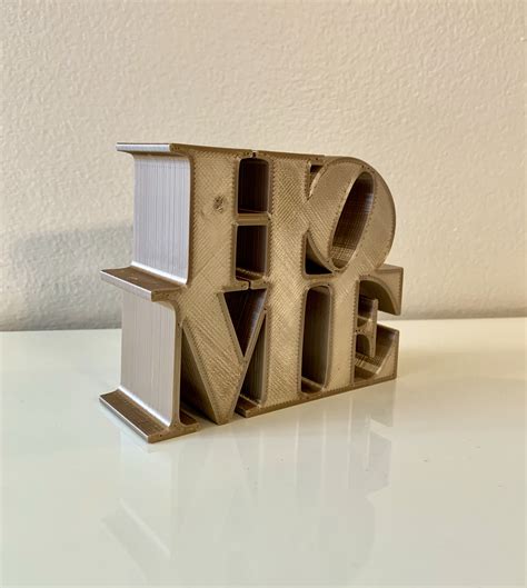 Four 4 Letter Words Home By Art G Download Free Stl Model