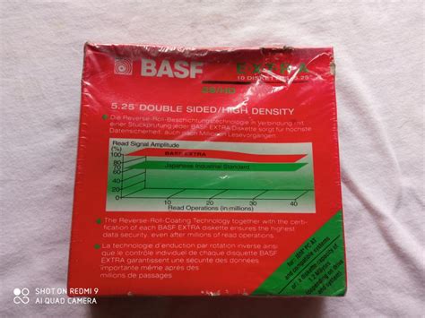 Diskete Basf 5 25 130 Mm 2s Hd 10 1