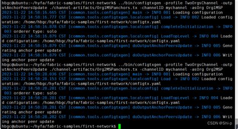 Fabric网络创建创建fabric Csdn博客