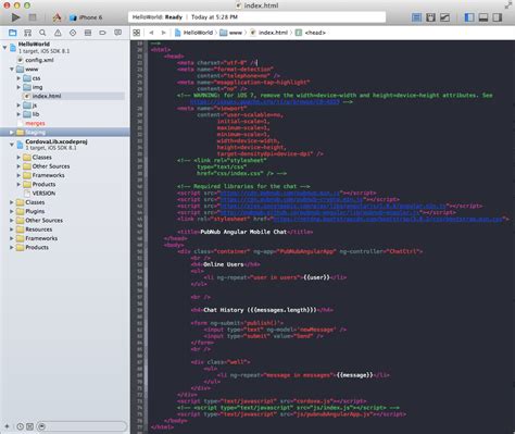 Build Mobile Ios Chat App With Angularjs And Phonegap