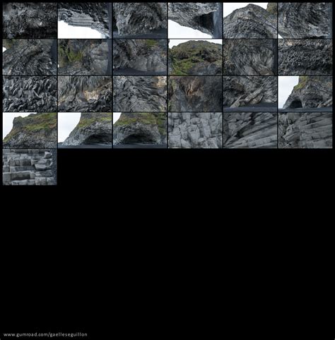 Artstation Basalt Columns Pack Resources