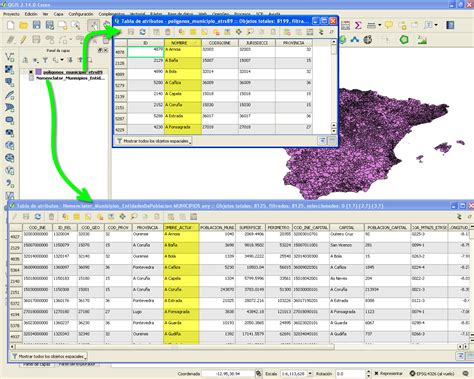 Cartografía Digital Qgis Uniendo Tablas De Datos