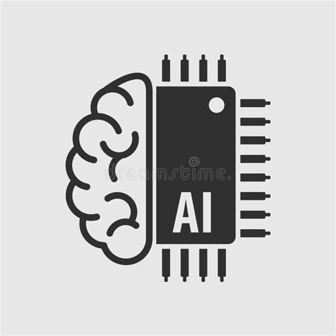 Cybernetic Brain Artificial Intelligence Concept Stock Illustration Illustration Of Element