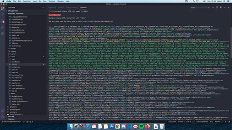 Can Someone Help Me With This Error While Using Build Rgatsbyjs