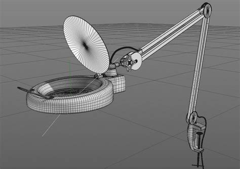 확대 책상 램프 3d 모델 49 3ds C4d Fbx Obj Free3d