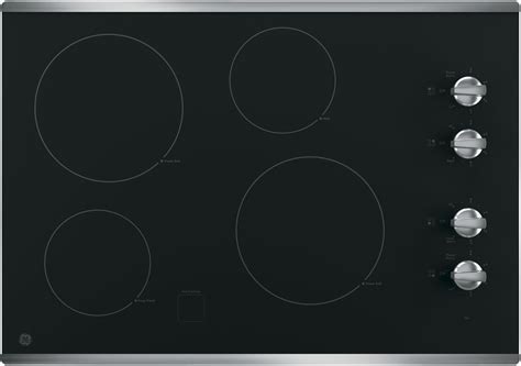 Ge 30 Built In Electric Cooktop 4 Radiant Elements Jp3030swss