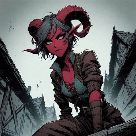 Dandd Character Dnd Tiefling In 2025 Character Design Character