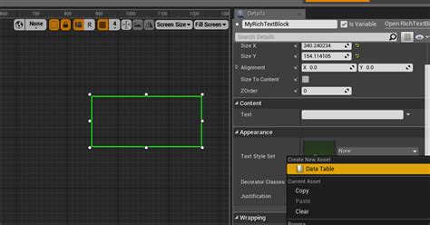 Advanced Text Styling With Rich Text Block Unreal Engine