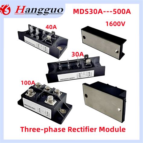 Mds30 16 30a Mds40 Mds50a Mds75 Mds100a 16 Three Phase Rectifier Module