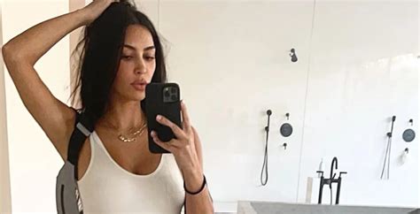 Kim Kardashian Flaunts Micro String Bikini Fans Shocked