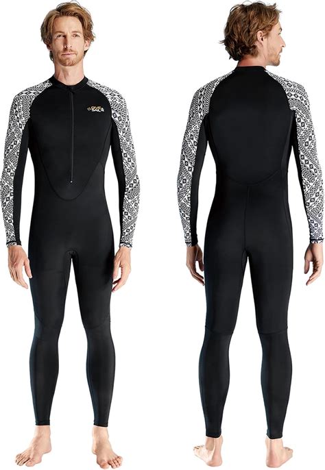 Skyone Dive Skins Swimsuit Full Body Rash Guard For Men Women Thin Wet Suit Scuba