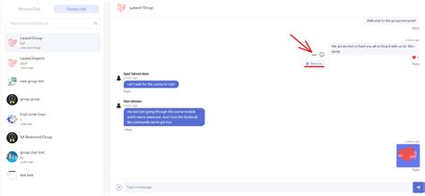 React Delete Messages