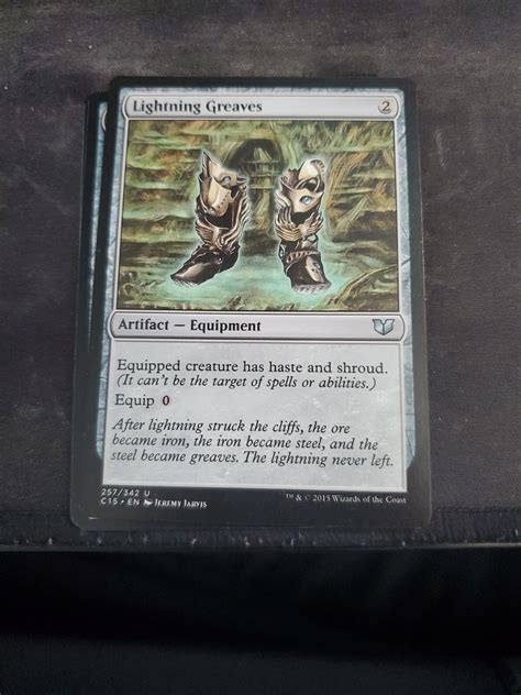 Mtg Lightning Greaves Commander 2017 215309 Regular Uncommon Ebay