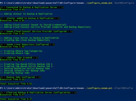 veeam configure powershell 2 virtualization is life