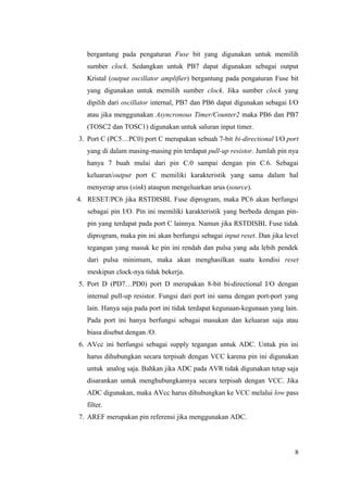 Bab Ii Atmega8 PDF