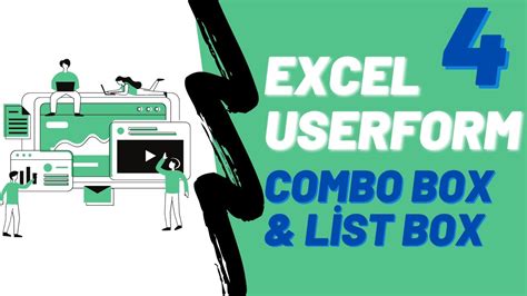 EXCEL USERFORM COMBO BOX LİST BOX Excel Userform Öğreniyorum ComboBox ve ListBox