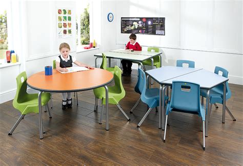 Equation Circular Classroom Table Pack Of 2 Classroom Tables Early