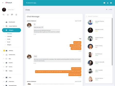 Ruby Bootstrap Admin Template Dashboard Admin Template