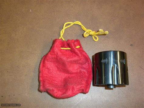 Vintage Ruger 9mm Conversion Cylinder For Old Model Blackhawk And Bag
