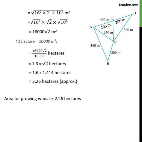 Question Kamla Has A Triangular Field With Sides M