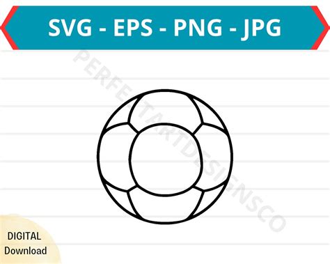 Football Ball Outline Svg Football Ball Clipart Football Ball Svg For