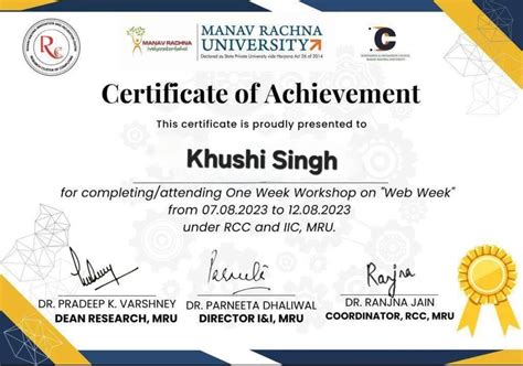 Khushi Singh On Linkedin Professionaldevelopment Webweek Workshopcompletion