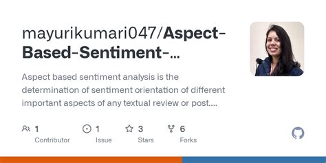 Github Mayurikumari047aspect Based Sentiment Analysis Multiple