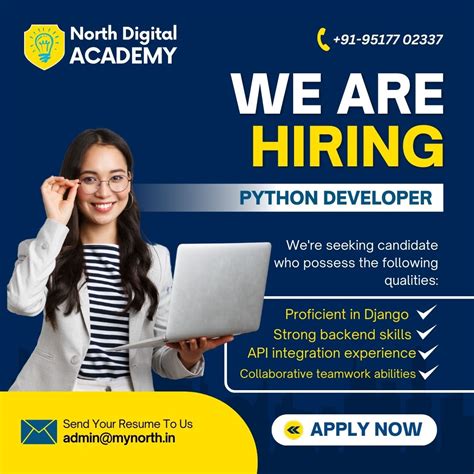 North Digital Academy On Linkedin Python Pythondeveloper Django