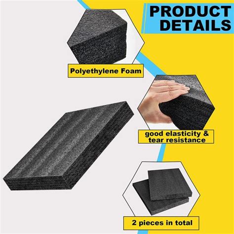 Kodaily Polyethylene Foam Sheet Foam Padding High Density Cuttable Packing Foam Block For Case