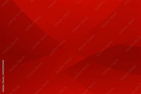 Abstract Gradient Red Color Curve Wave Design Background Template Modern Soft Vector Graphic