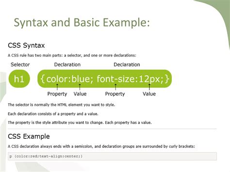Cascading Style Sheet Css Ppt Cascading Style Sheet Css Ppt