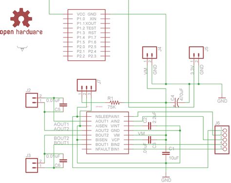 Low Voltage Motor Driver For Msp 430 Launchpad Unpopulated Pcb From