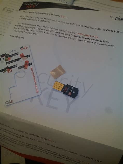 Fido U2f Security Key Red Branch