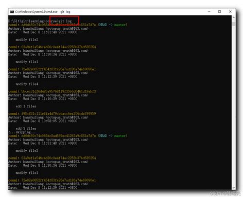 【git】git 基础命令 查看提交记录 Git Log 版本回滚 Git Reset 撤销回滚 Git Reflog Git Log查询的信息在哪里 Csdn博客