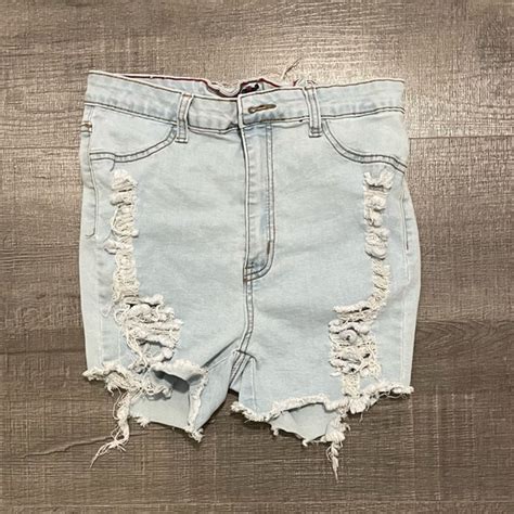 Shorts Nice Ripped Jean Shorts Poshmark