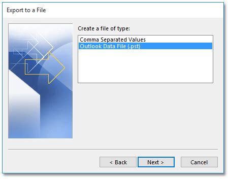 How To Export Emails By Date Range To Excel File Or PST File In Outlook