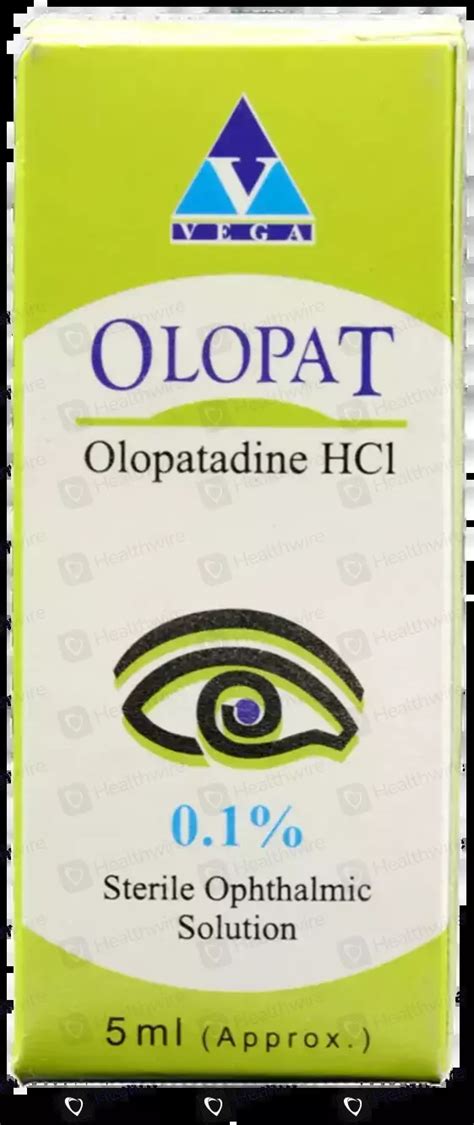 Olopat 0 1 5ml Eye Drops Price In Pakistan Uses Dosage Side Effects