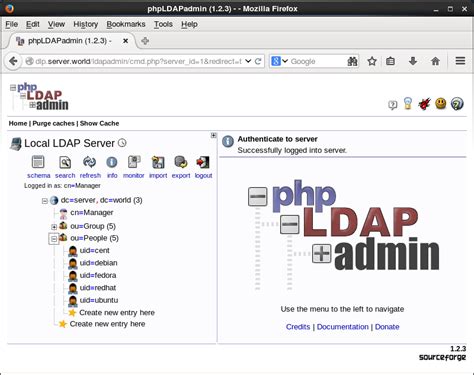 centos 6 openldap phpldapadmin 1 install server world