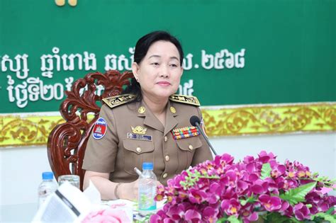 នាព្រឹកថ្ងៃទី២០ ខែមករា ឆ្នាំ២០២៥ លោកស្រី ឡាង សុភ័គ