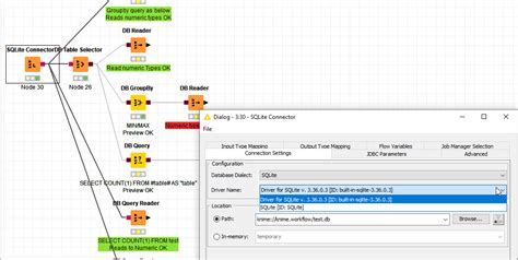 Db Reader Ignoring Types For Sqlite Databases Knime Analytics Platform Knime Community Forum
