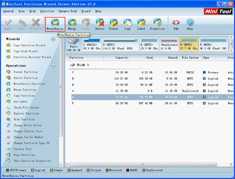 Shrinkextendresize Partition Under Windows Xp Safely And Easily