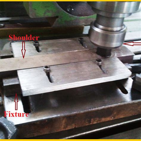 The Experimental Setup During The Welding Process Download Scientific