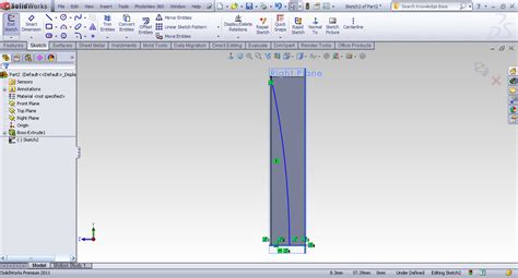 tutorial boundary cut feature in solidworks grabcad tutorials