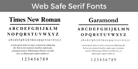 Guide Web Safe Fonts What They Are And How To Use Them