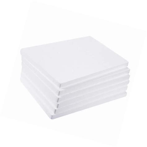 Craft Waterproof Polystyrene Square Styrofoam White Large Free Styrofoam Blocks 10x 10x 6 Eps